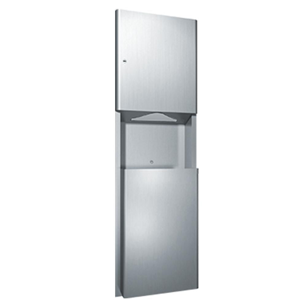 ASI 9469 Profile Paper Towel Dispenser & Removable Waste Receptacle Re ...