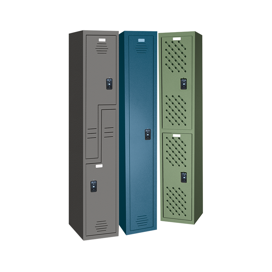 ASI Plastic Lockers Traditional Plus Collection — Prestige Distribution
