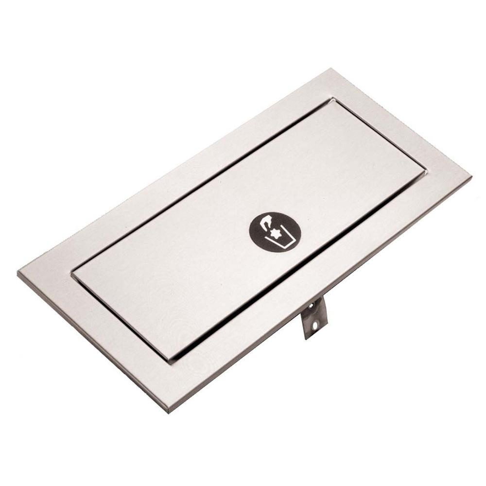 Bobrick B527 TrimLineSeries Waste Disposal Door for Counter-Top - Sati ...