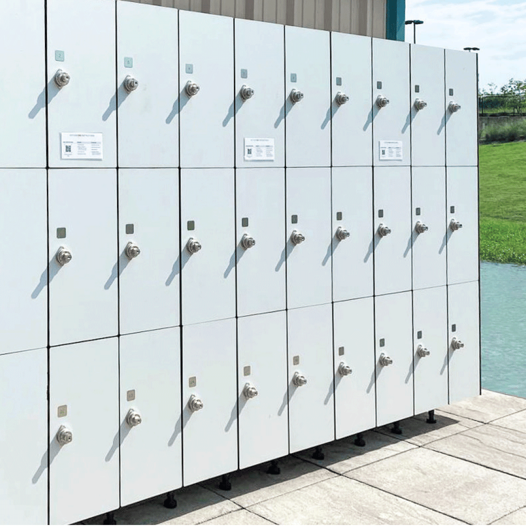 Hollman Plastic Phenolic Lockers — Prestige Distribution