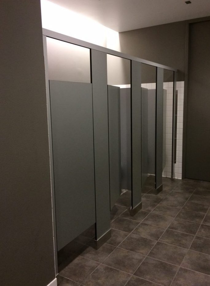 Bobrick - Black Core Phenolic Toilet Partition — Prestige Distribution