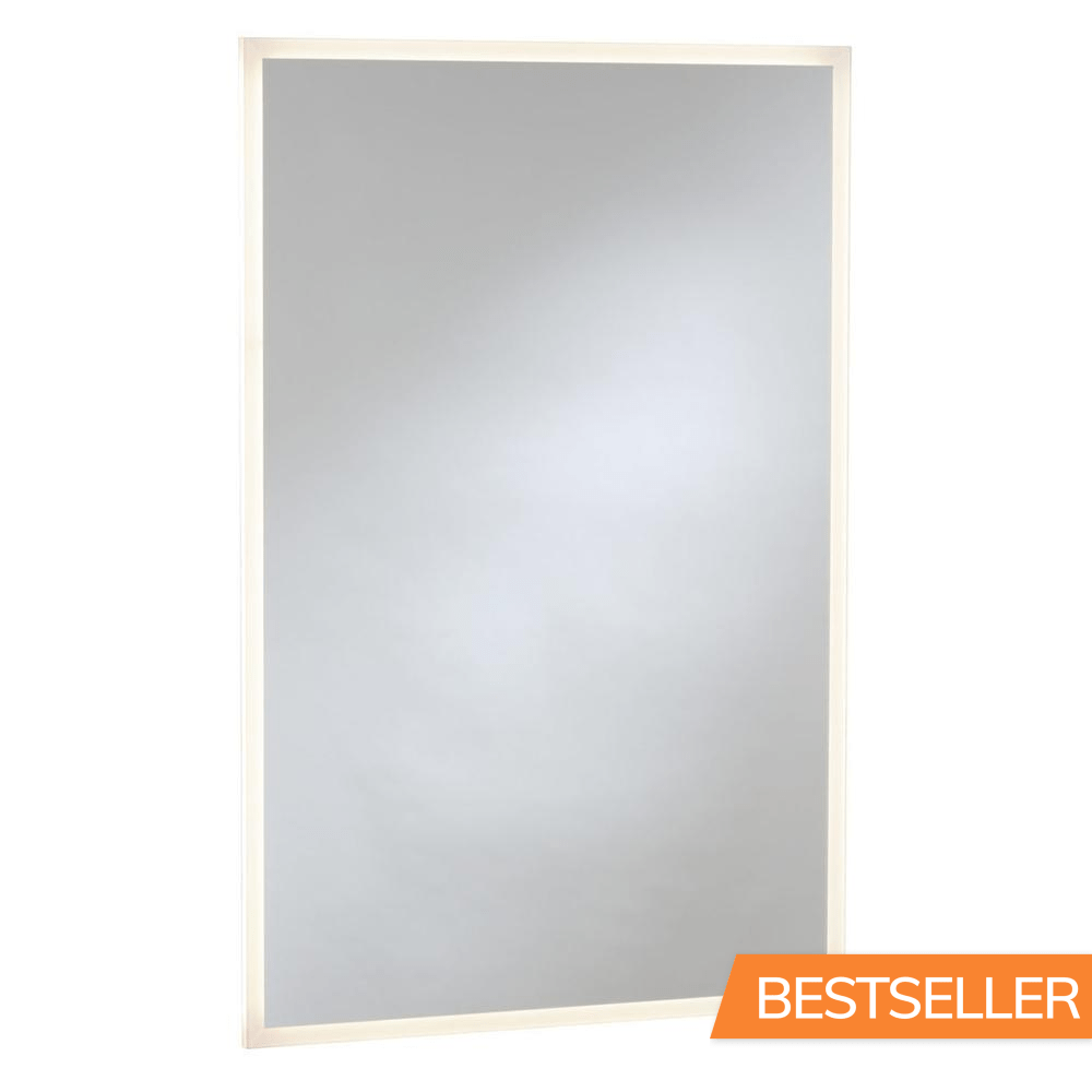 Bobrick B167 2436 Mirror w/ Reversible LED Edge Backlit — Prestige ...